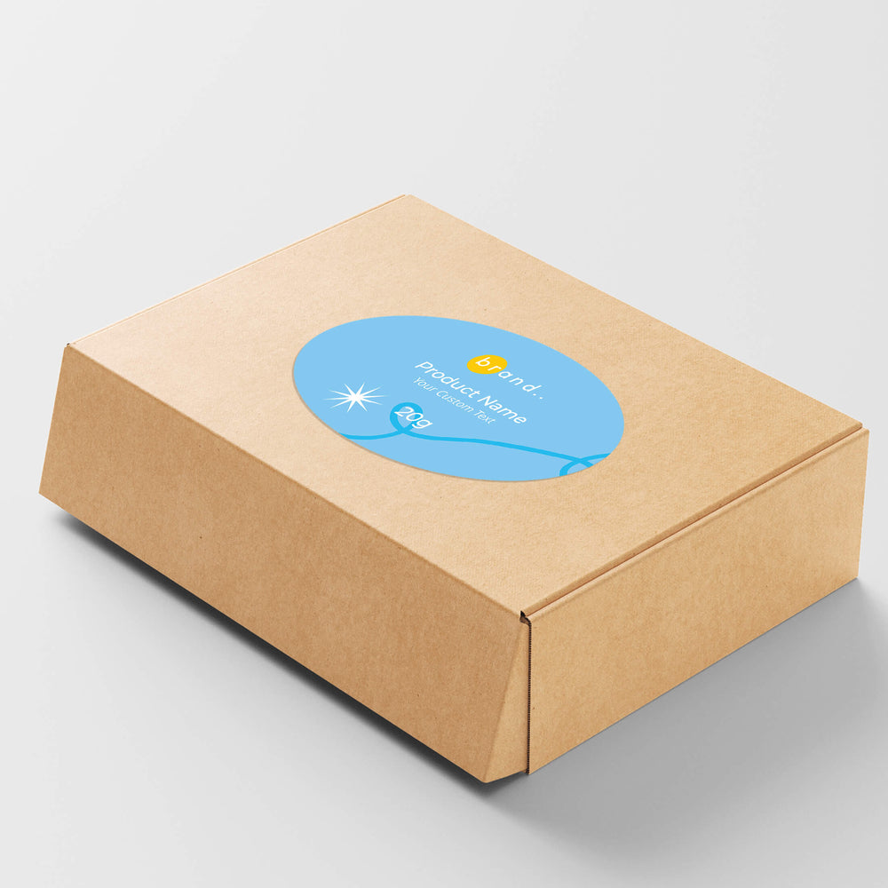 Oval Stickers & Labels